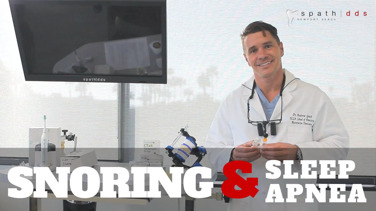 Sleep Apnea & Snoring Prevention with Dr. Andrew Spath | NewportBeach ...