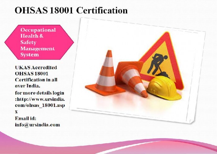 Get Information About OHSAS 18001 Certification - Healthy Tips